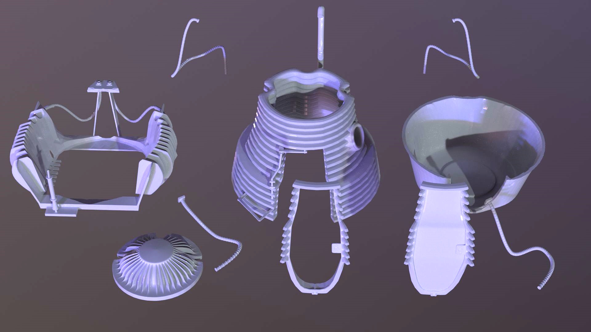3D file The Fly - Teleportation Pod 🪰・3D printing design to download・Cults