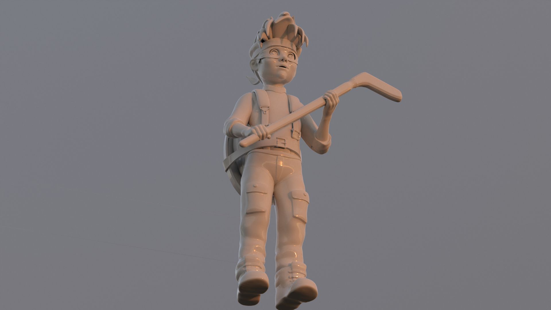 Файл 3D Зак - TMNT телесериал 1987 года・Шаблон для загрузки и 3D-печати ...