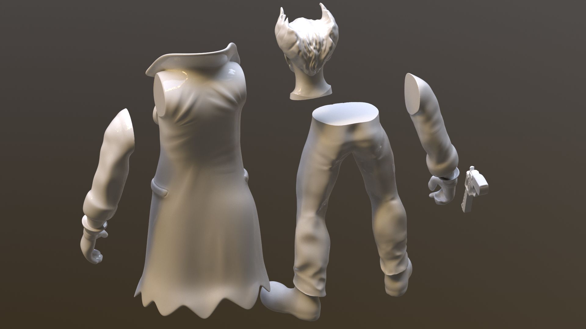 3D file Scrag Pre-mutation - TMNT 1987・3D printable model to download・Cults