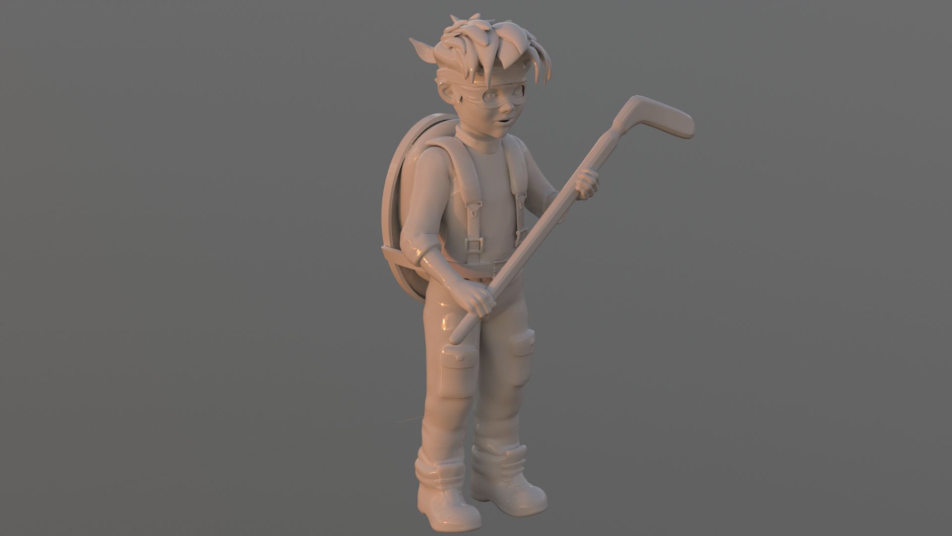 Файл 3D Зак - TMNT телесериал 1987 года・Шаблон для загрузки и 3D-печати ...