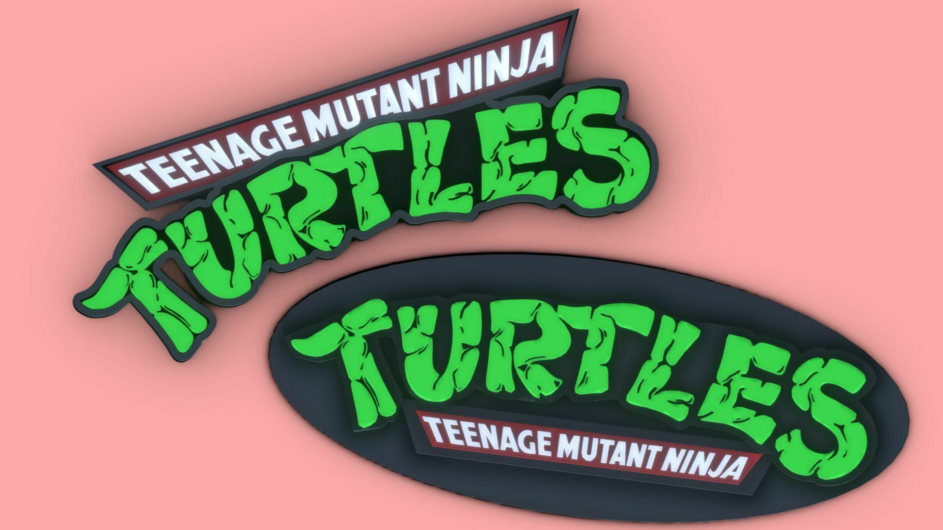 3D file Teenage Mutant Ninja Turtles Logo Printable・3D printer model to ...