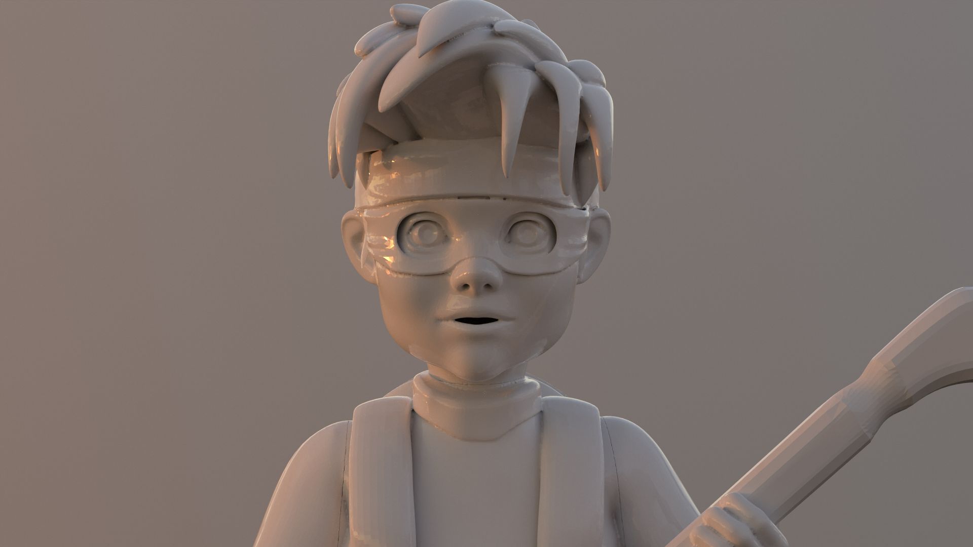 Файл 3D Зак - TMNT телесериал 1987 года・Шаблон для загрузки и 3D-печати ...