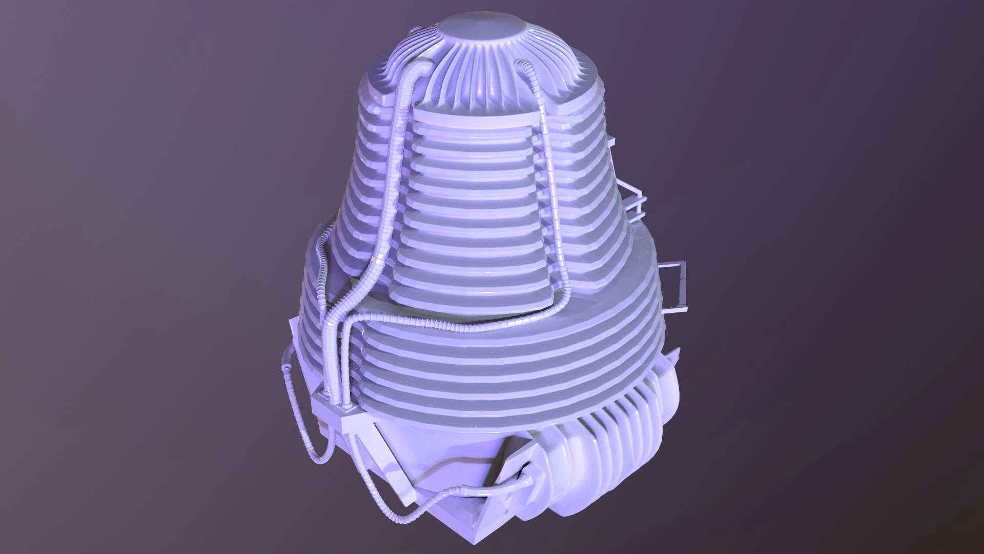3D file The Fly - Teleportation Pod 🪰・3D printing design to download・Cults