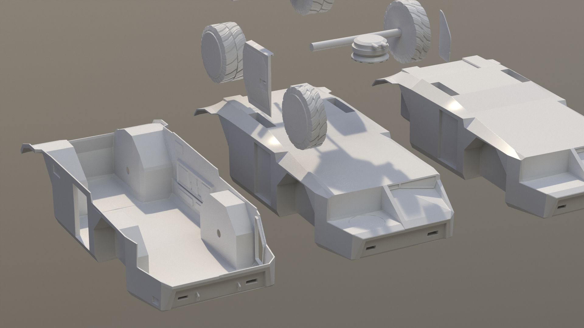 3D file Aliens APC - M577 Armored Personnel Carrier・3D printing idea to ...