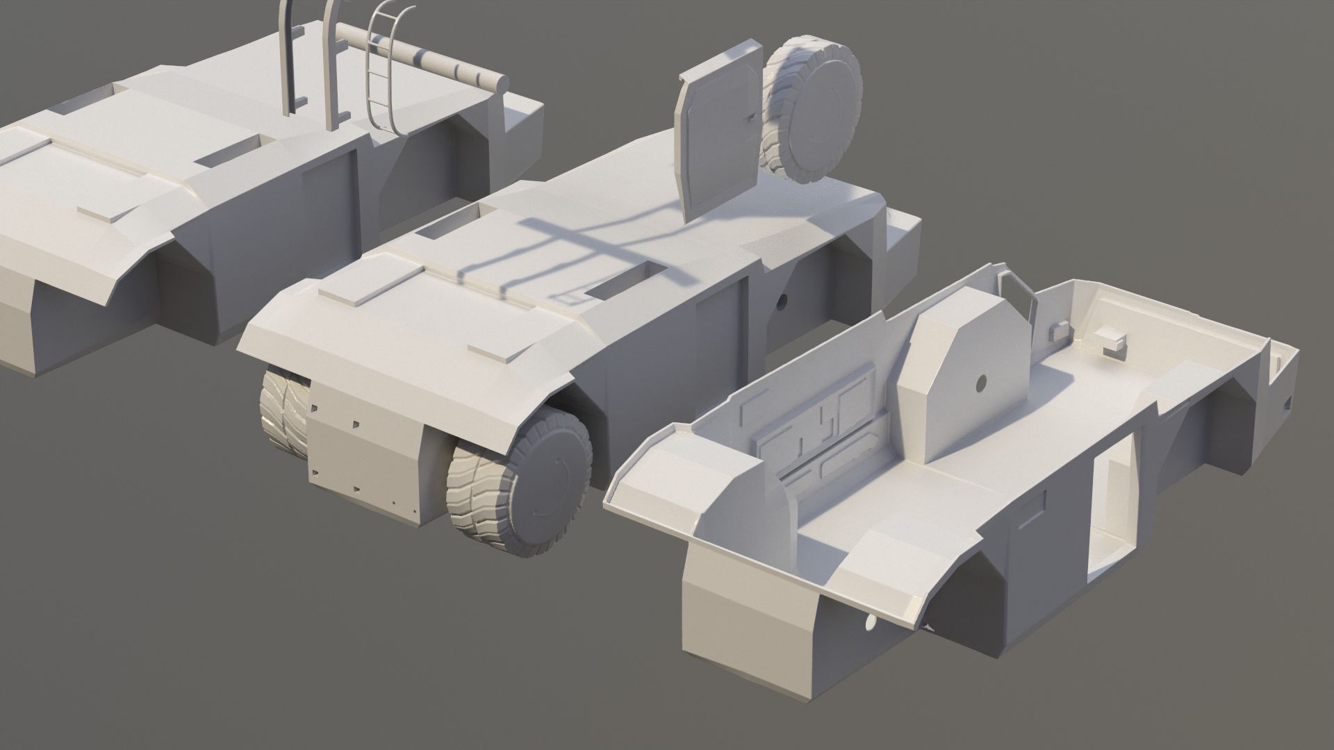 Fichier 3D Aliens APC - Véhicule blindé de transport de troupes M577 📽️ ...