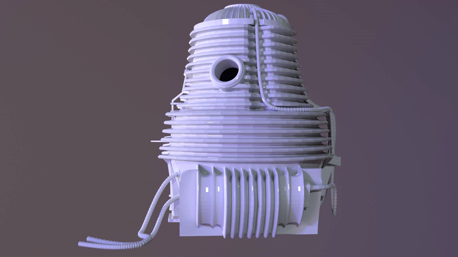3D file The Fly - Teleportation Pod 🪰・3D printing design to download・Cults