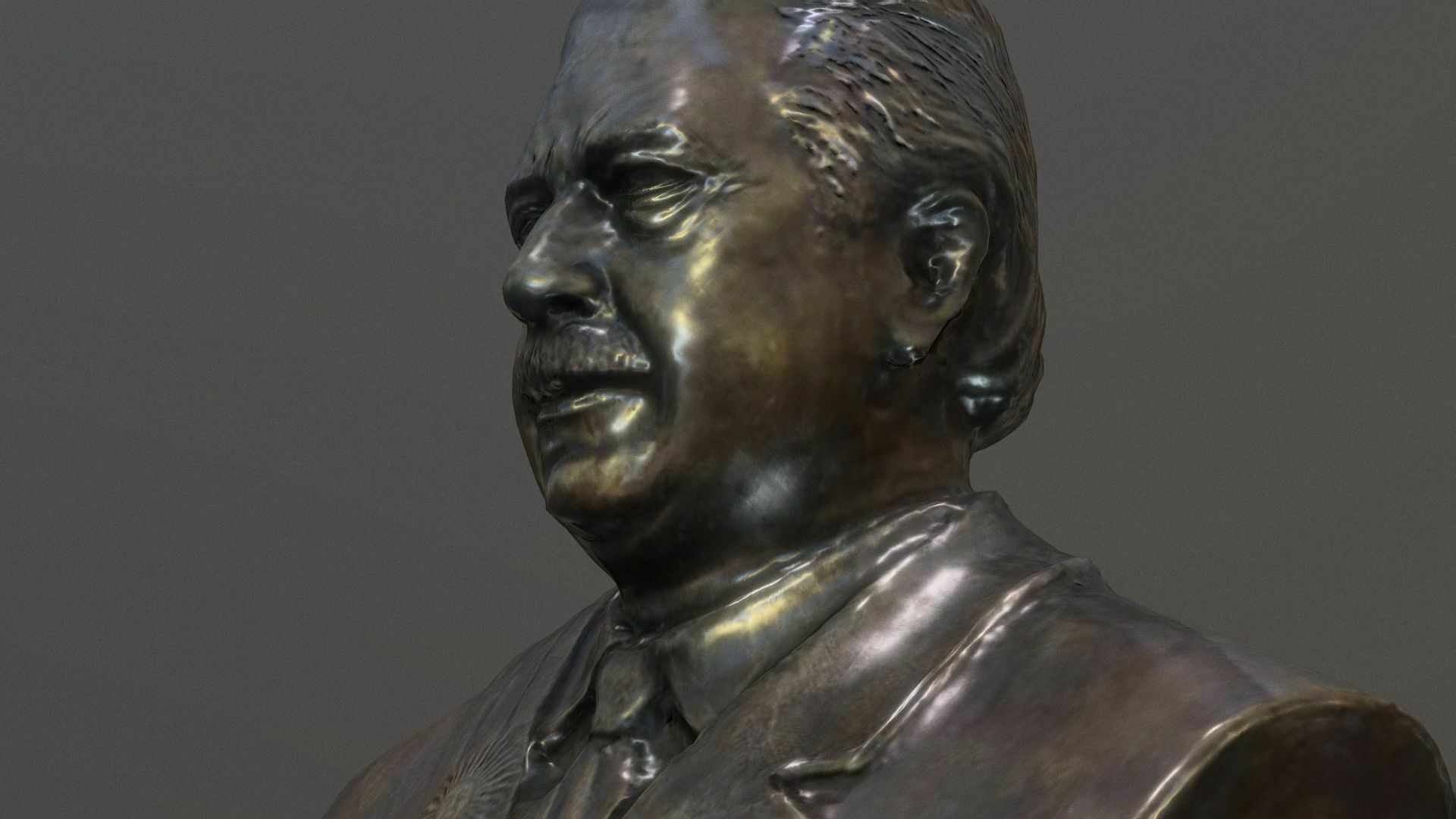 Archivo 3D Raúl Ricardo Alfonsín - Busto・Plan para descargar y imprimir ...