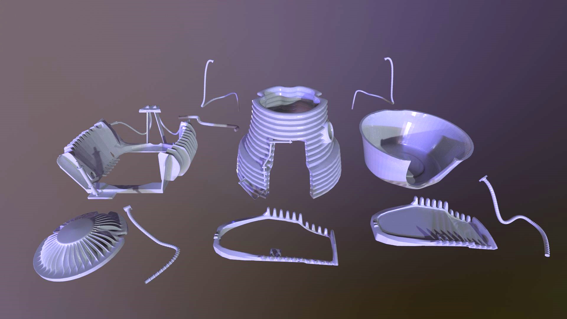 3D file The Fly - Teleportation Pod 🪰・3D printing design to download・Cults