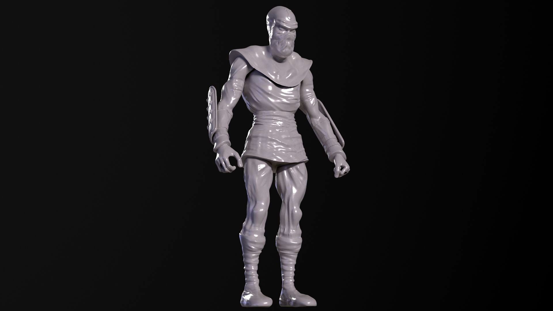 Archivo 3D Foot Soldier - versión clásica TMNT Imprimible 🦶・Modelo de ...