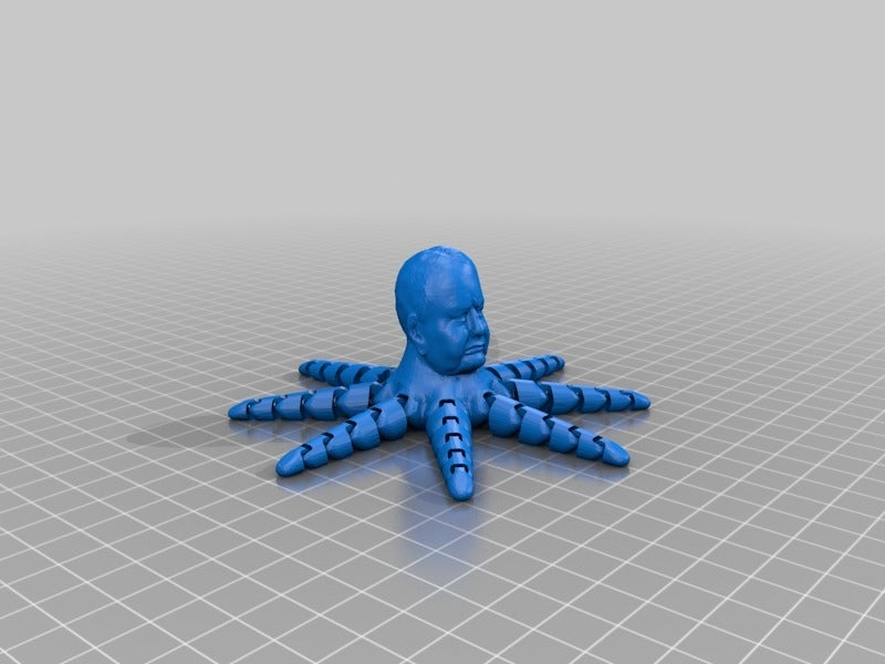 Free STL file OctoChurchill・3D printer model to download・Cults