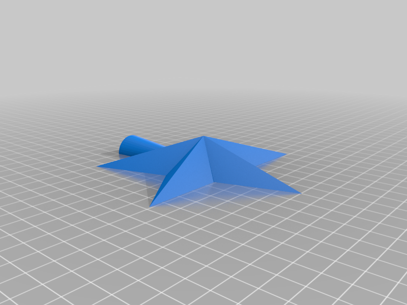 Free 3D file Christmas Tree Topper Remix・3D printing idea to download・Cults