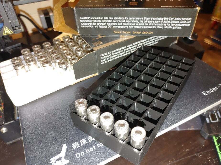 Free STL file .40 caliber tray・3D print model to download・Cults