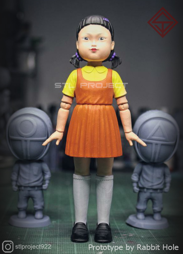 3D file Robot Doll 🤖・3D printable model to download・Cults