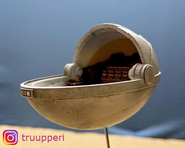 Archivo 3D Baby Yoda - Pod - Fan Art・Objeto de impresión 3D para ...