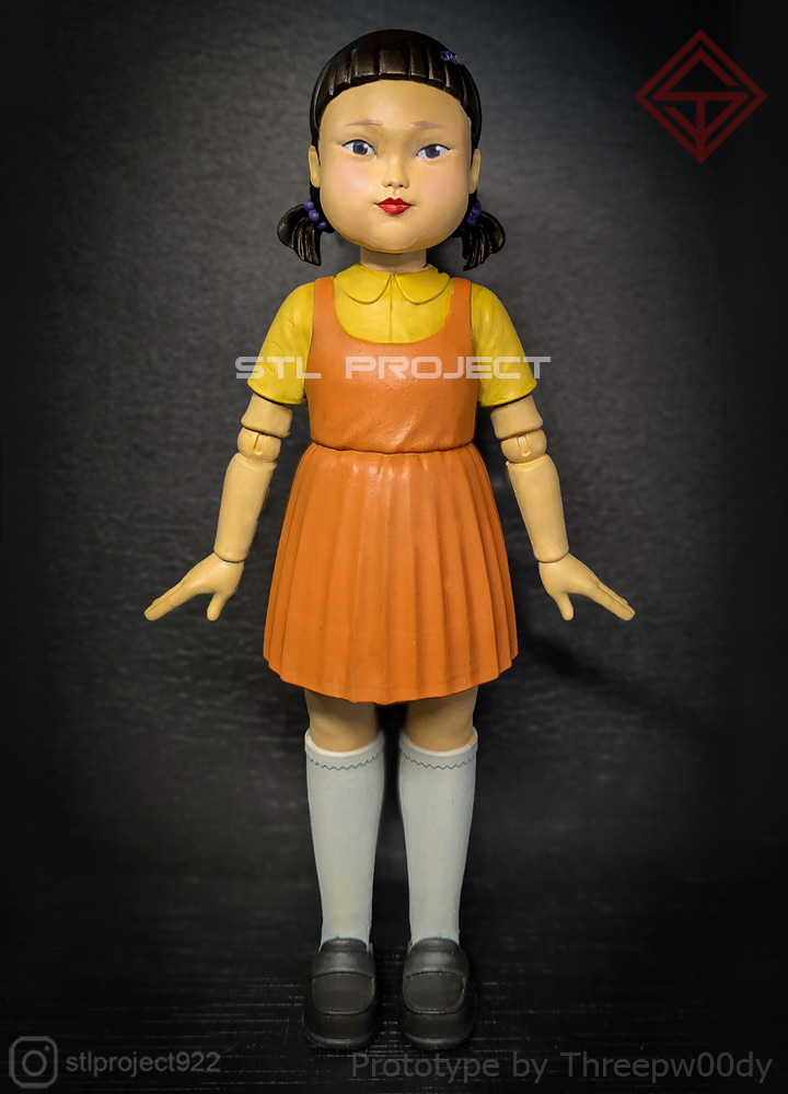 3D file Robot Doll 🤖・3D printable model to download・Cults