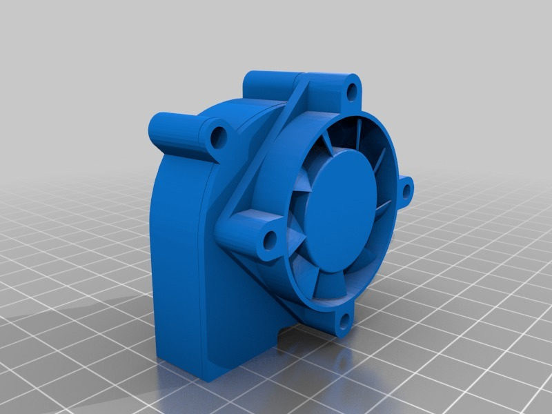 Free 3D file 40mm Fan to 5015 Blower Adapter・3D printing idea to download・Cults