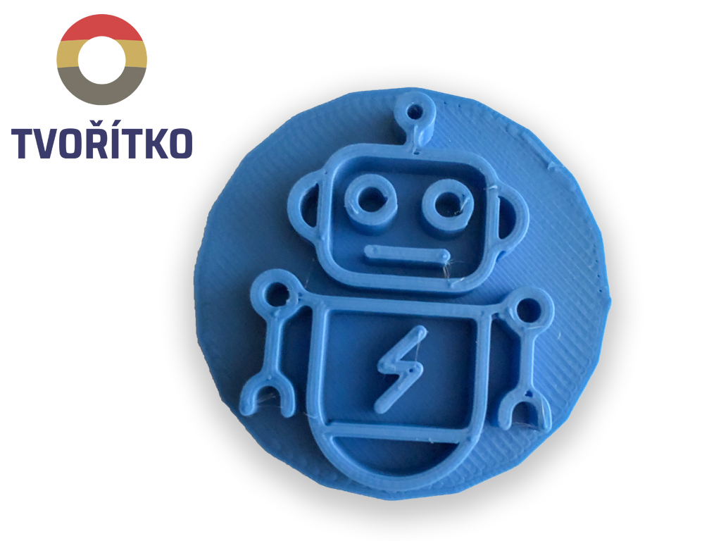 STL file Cookie stamp + cutter - Robot 🍪・Model to download and 3D print ...