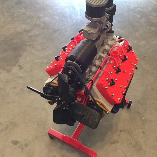 Download free 3D printer files Ford Flat Head V8 Working Model Engine ...