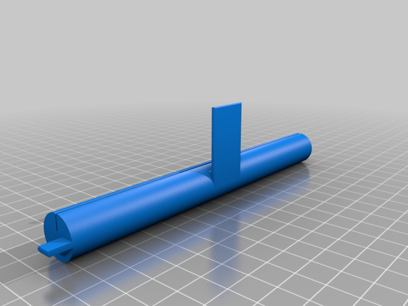 Free STL file Scroll-end poster hangers - command strip mount 🏠・3D ...