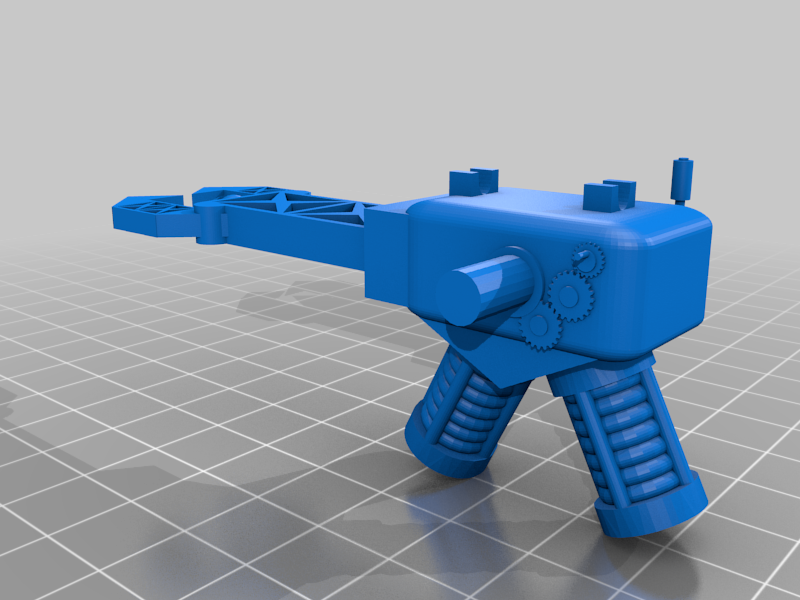 Free STL file Orc / ork Zapper / Zzzap gun 28mm wargames・Object to download and to 3D print・Cults