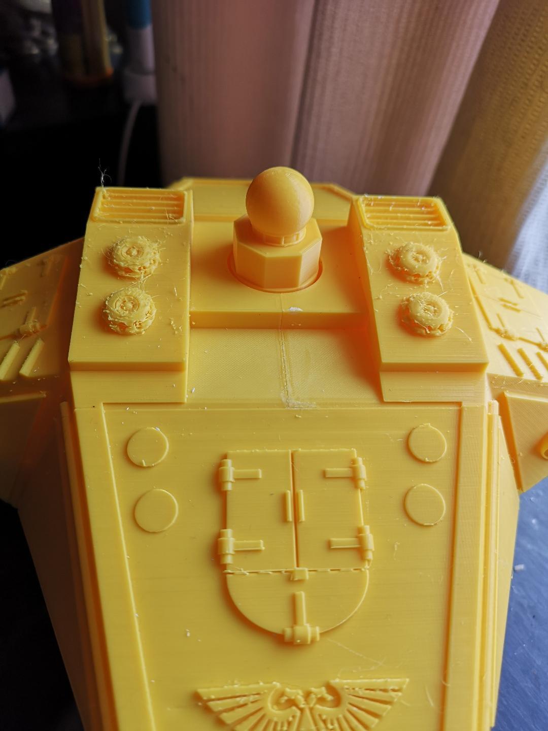 Free STL file Top carapace weapon connector for Lucius Reaver titan in ...