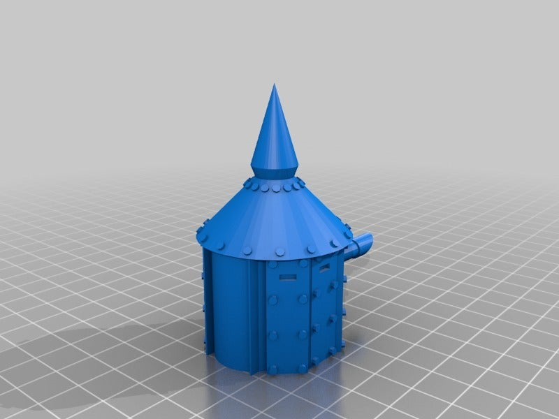 Free STL file Ork / Orc Halftrack with large cannon / Assault gun・3D ...