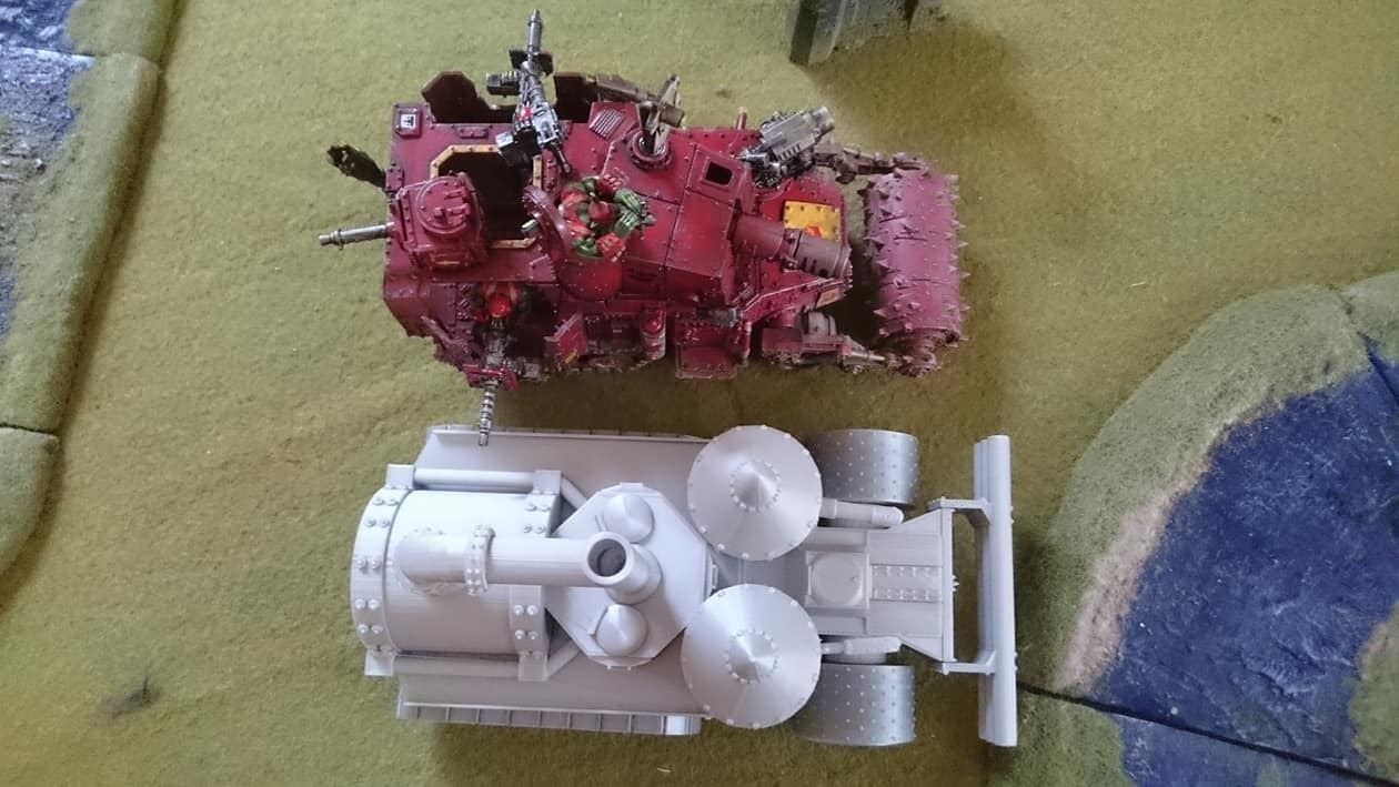 Free STL file Orc / Ork / steam-powered Halftrack 🪖・3D printable design ...