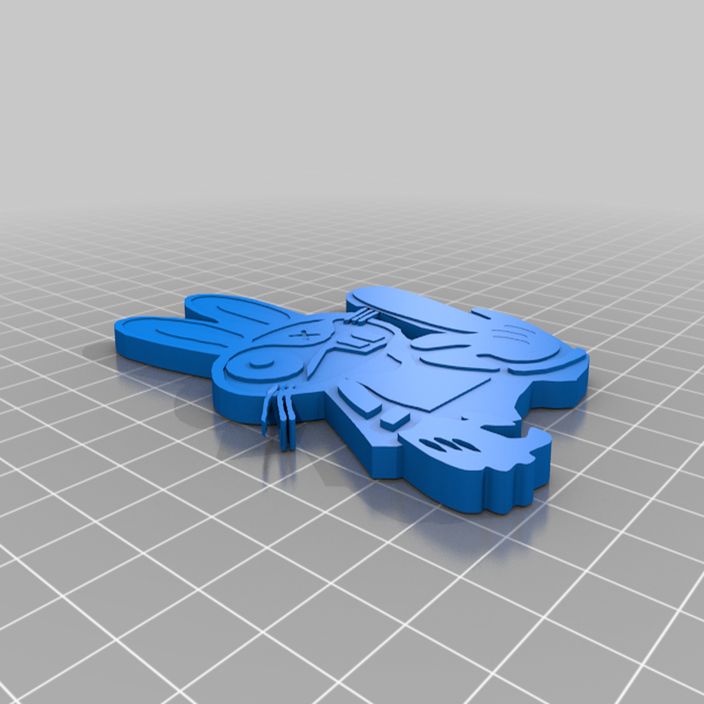Free STL file rabbit drift・3D printer design to download・Cults