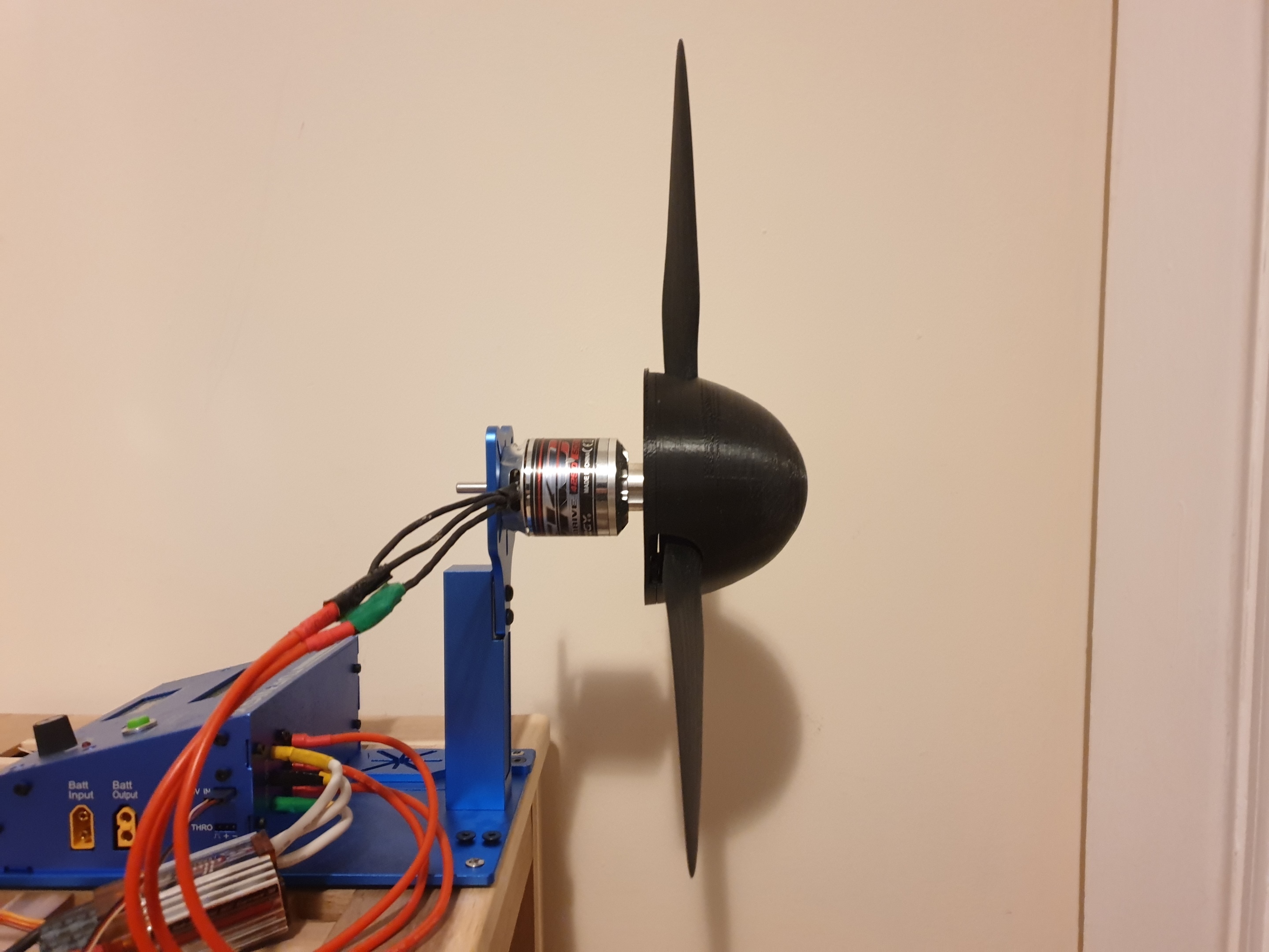 STL file RC Plane Propeller | Three blade | BF109 G10 | 14x8" | Thrust ...