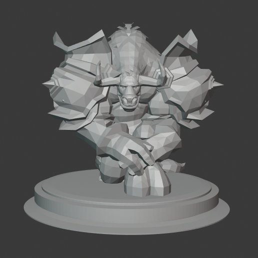 Download free 3D printing models Tauren Paladin ・ Cults