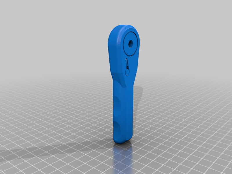 Free STL file Nasa Wrench 1/4 inch socket with magnet 🔧・3D printing ...