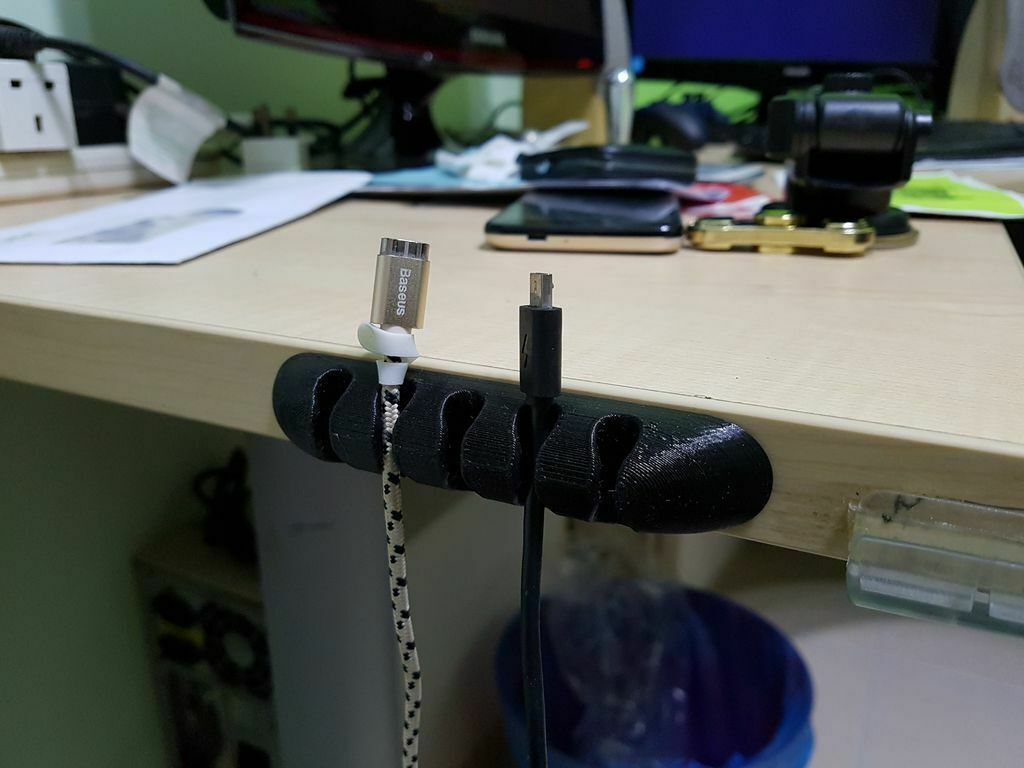 Free STL file Cable Holder (extended) 🔌・3D printer model to download・Cults