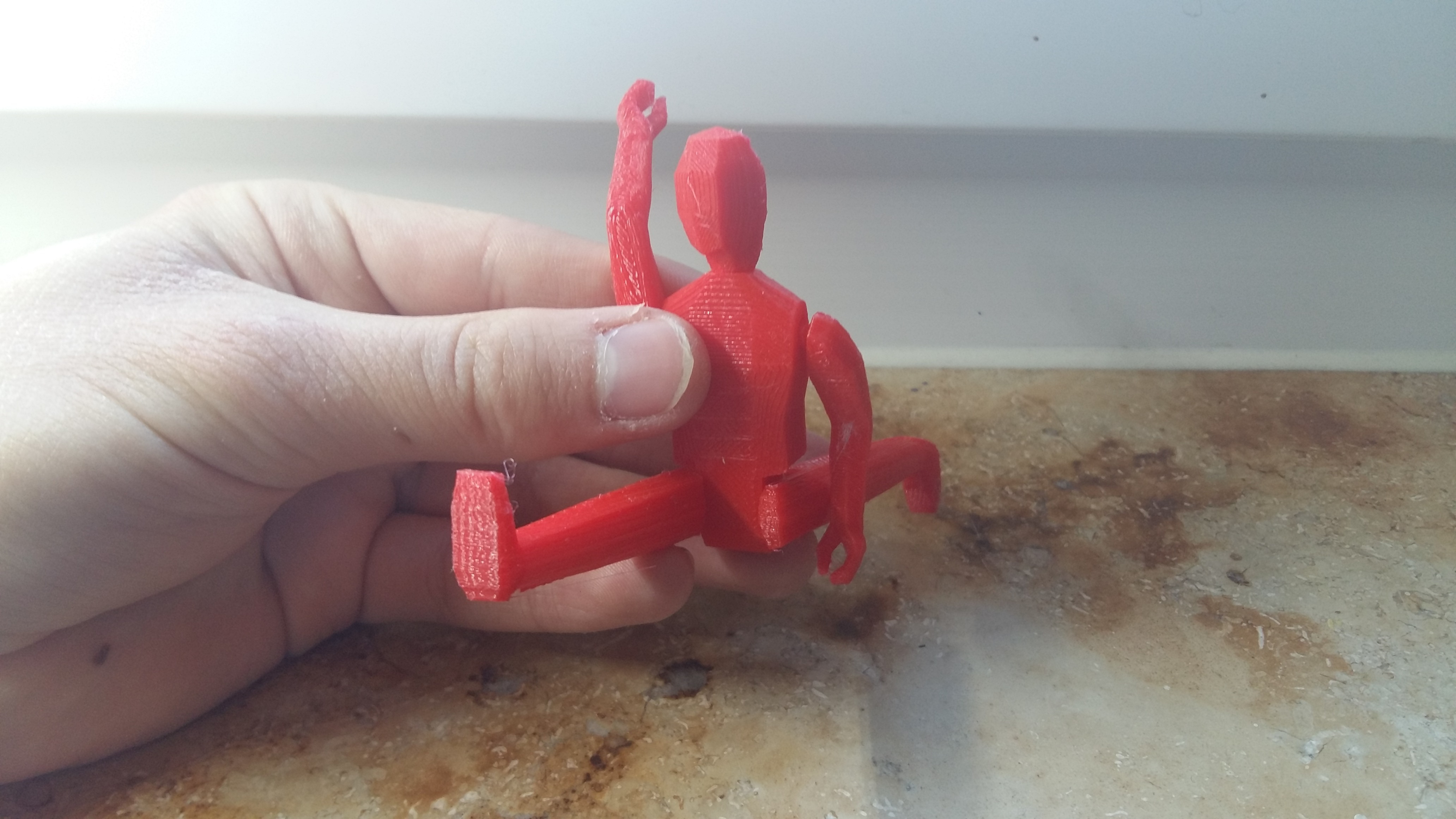 Free STL file Action figure V2・3D printer design to download・Cults