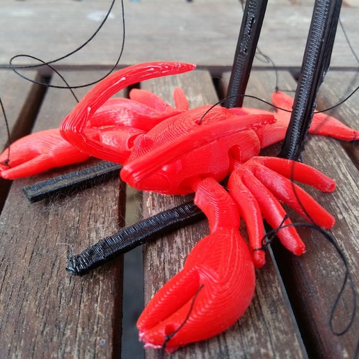 Download free STL file Lobster marionette • 3D printable model ・ Cults