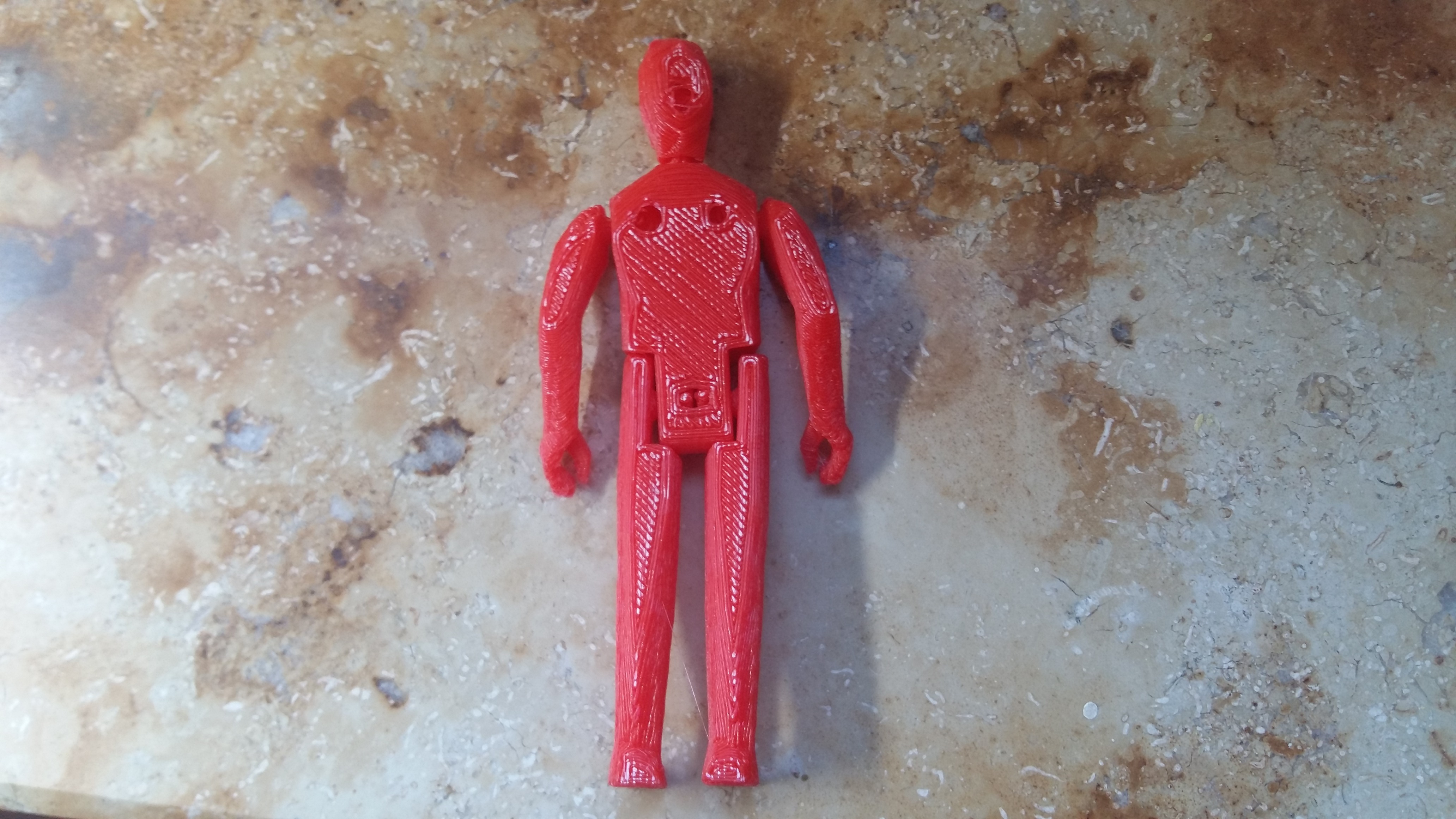 Free STL file Action figure V2・3D printer design to download・Cults