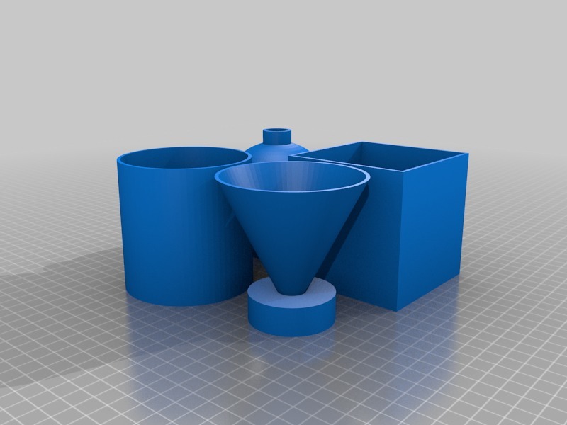 Free 3D file Volume Comparison set・3D printable design to download・Cults