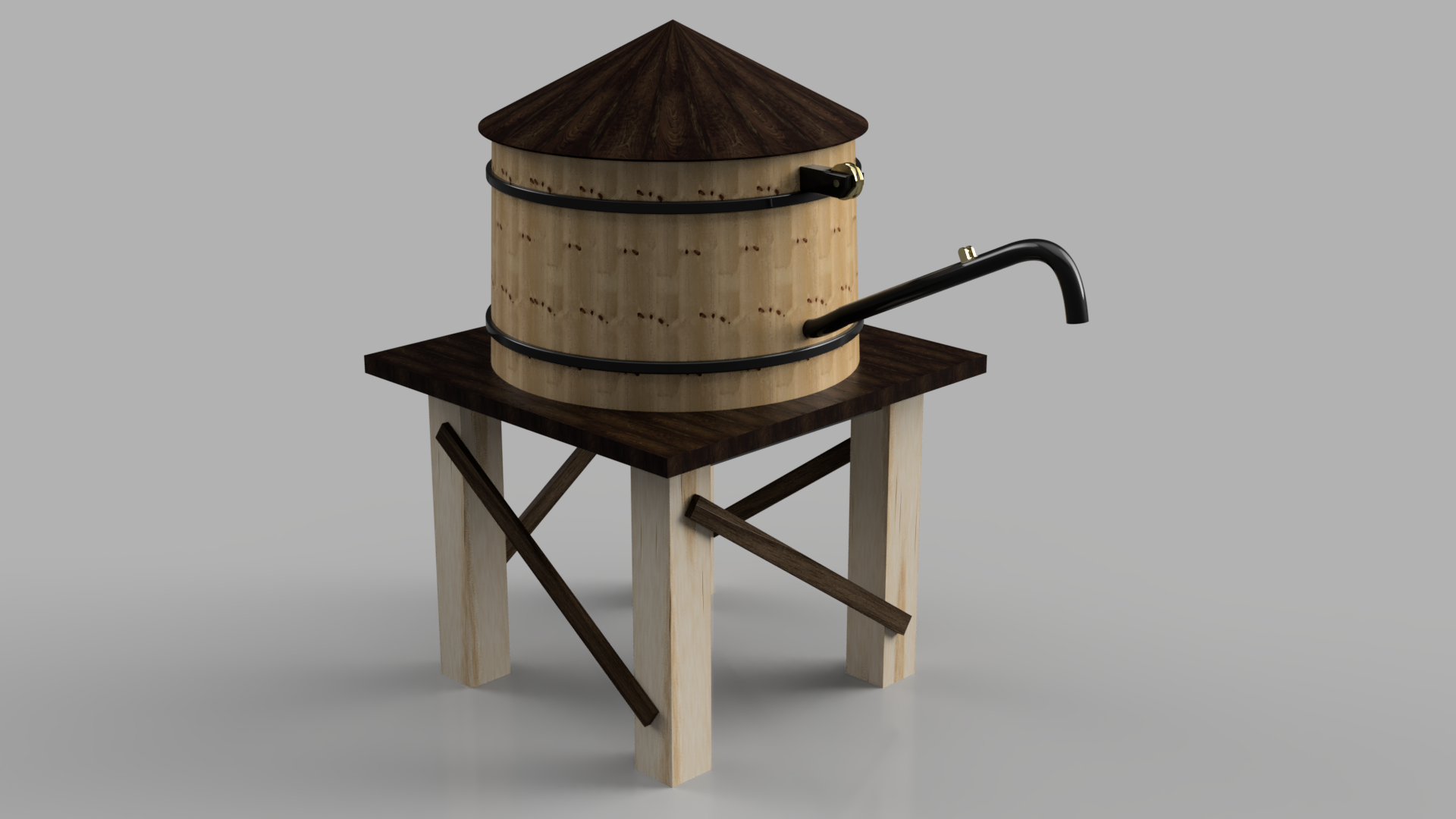 STL file HO American Style Silo・3D printer model to download・Cults