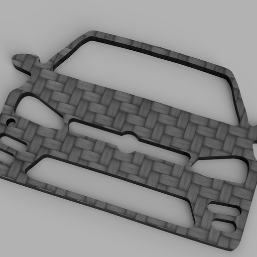 Download STL file Keychain Golf R Mk7 • 3D printer model ・ Cults