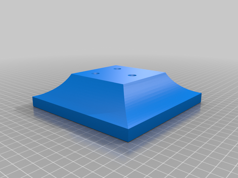 Free 3D file Fence Post Cap for 4x4・3D printing design to download・Cults