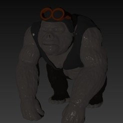 STL files for 3D printer Gorilla ・ Cults