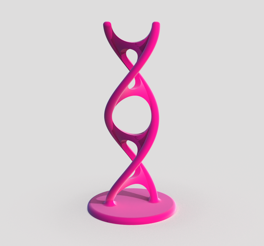 Free STL file DNA Helix (no support)・Object to download and to 3D print ...