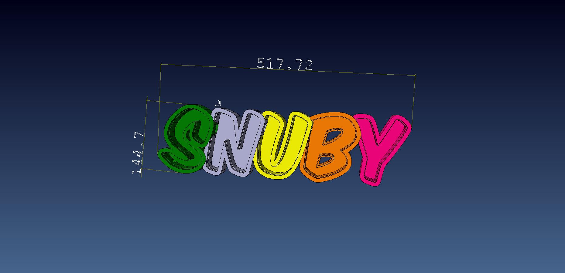 Archivo STL Snuby Led 🏠・Diseño para descargar y imprimir en 3D・Cults