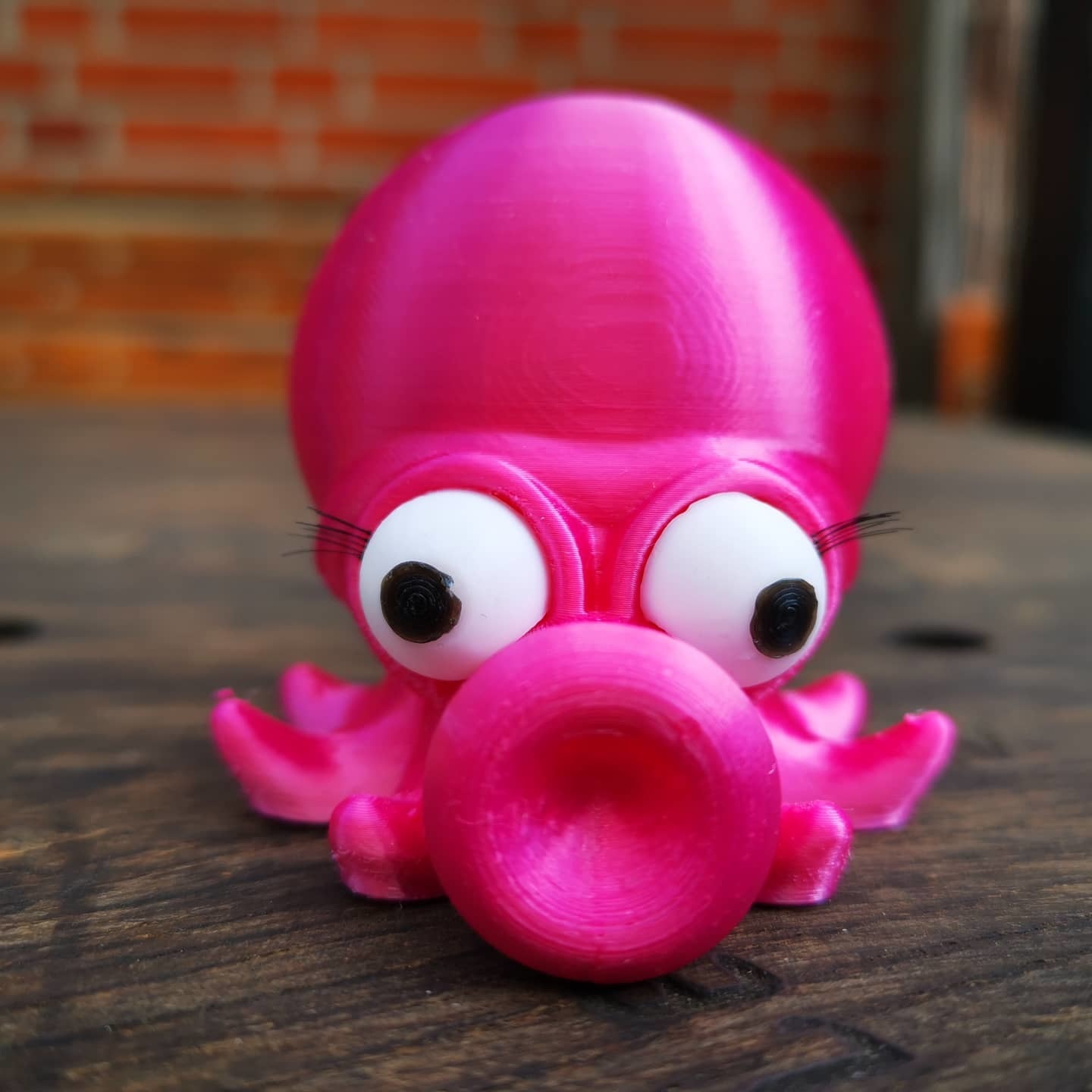 3D print kawaii octopus bank • made with Flsun qq-s pro・Cults