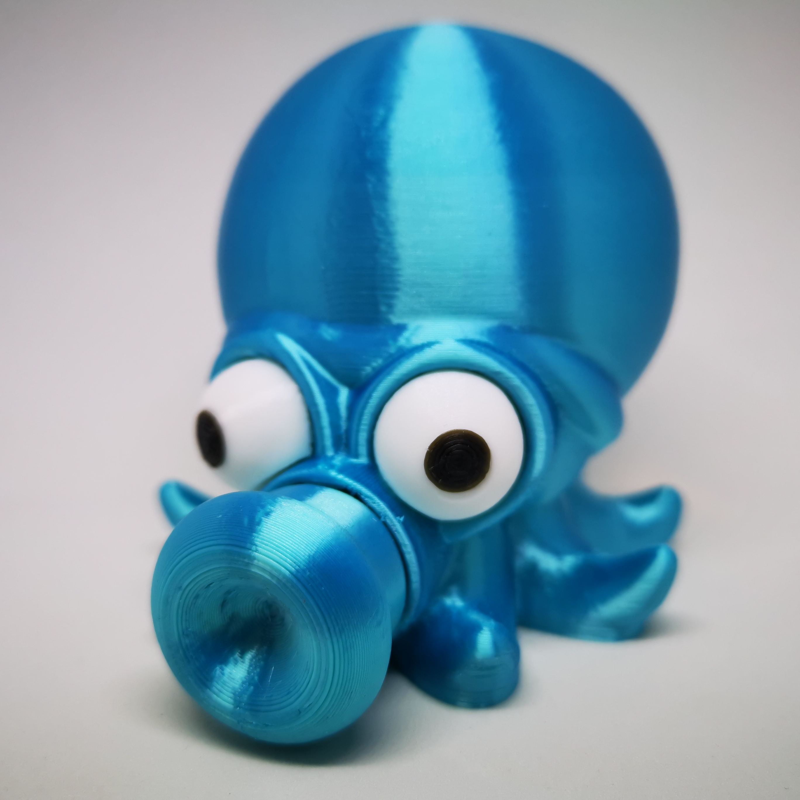3D print kawaii octopus bank • made with Flsun qq-s pro・Cults