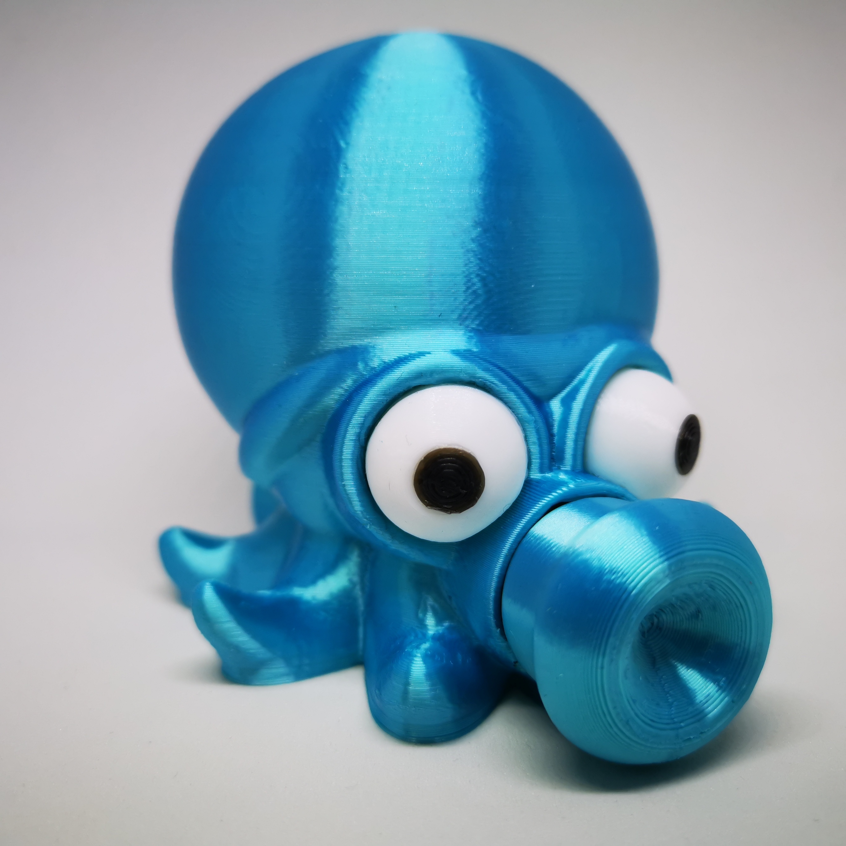 3D print kawaii octopus bank • made with Flsun qq-s pro・Cults