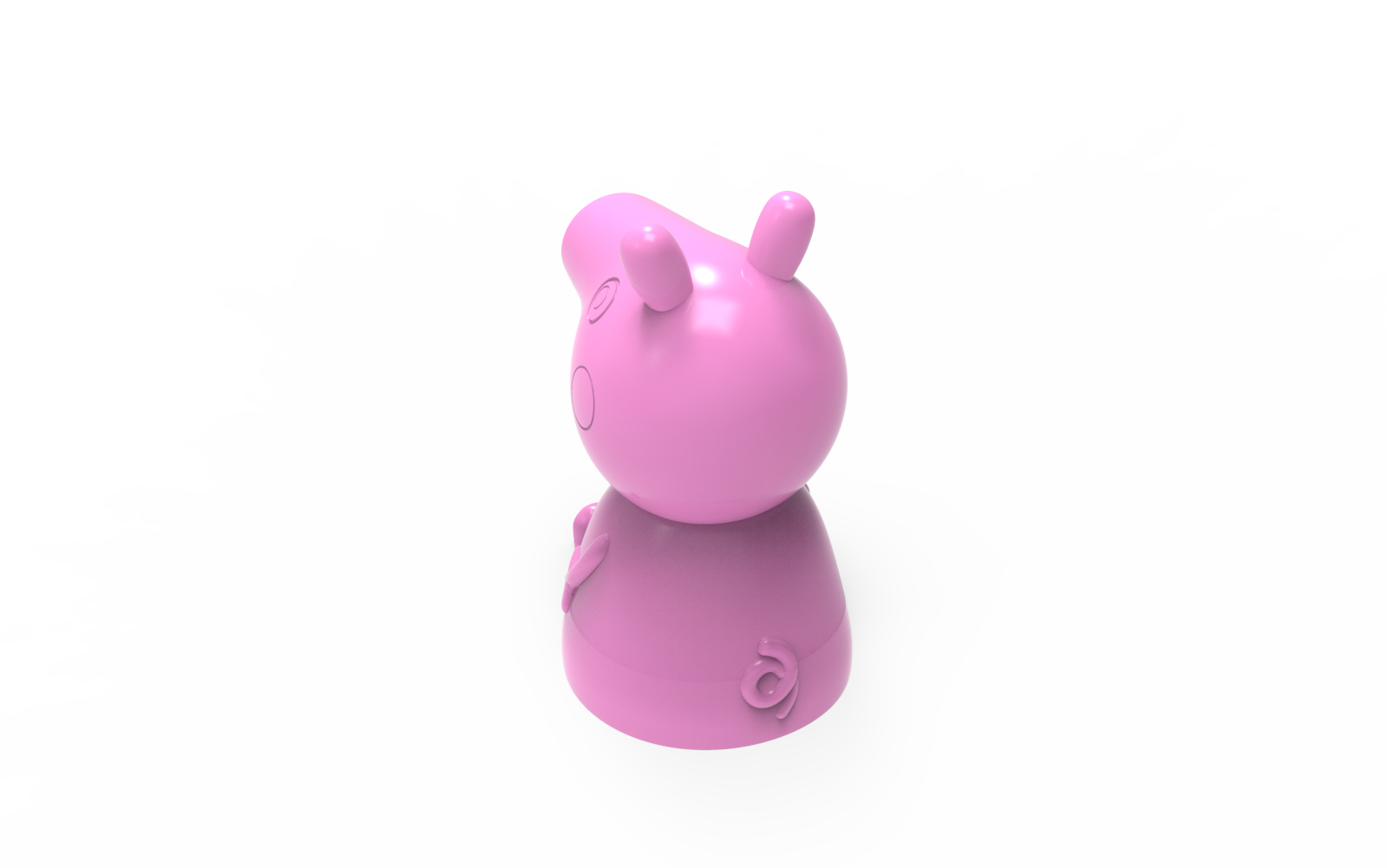 Free STL file Peppa the pig・3D print object to download・Cults