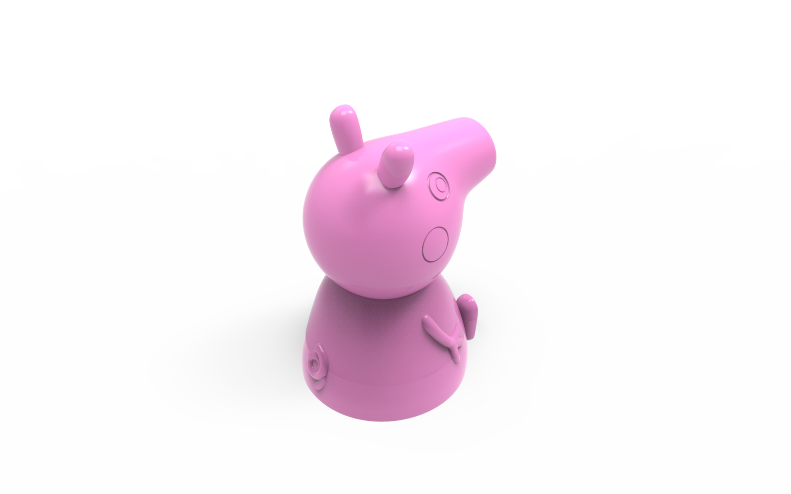 Free STL file Peppa the pig・3D print object to download・Cults