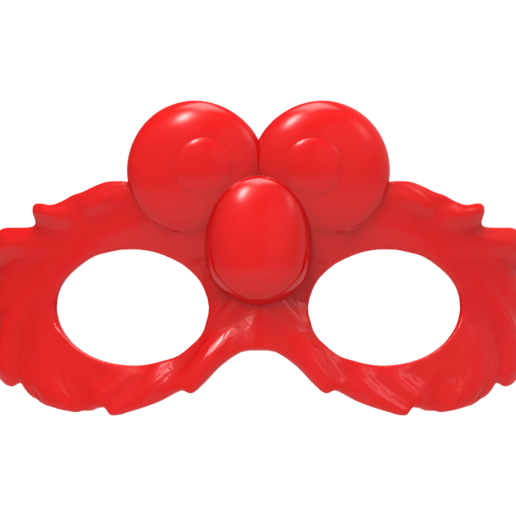 Download free 3D printing designs Elmo Mask ・ Cults