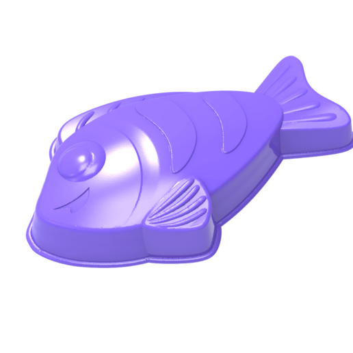 Download free 3D print files Fish sand mold ・ Cults