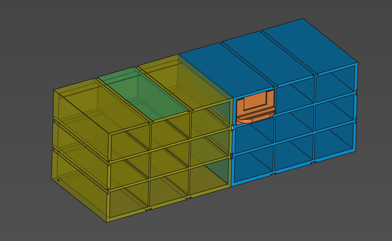 STL file Electronic component rack 👽・Model to download and 3D print・Cults